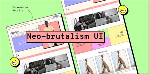 Neobrutalism E Commerce Ui Kit Figma