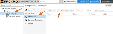 proxmox ve ubuntu server als virtuelle maschine installieren und