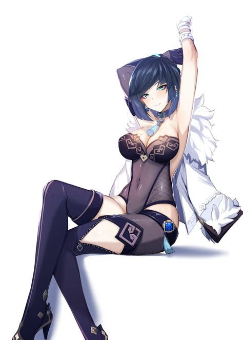 Yelan Genshin Impact Drawn By Yu Ta Danbooru