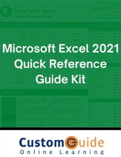 Microsoft Excel 2021 - Reference Guide Kit Free download - Neowin