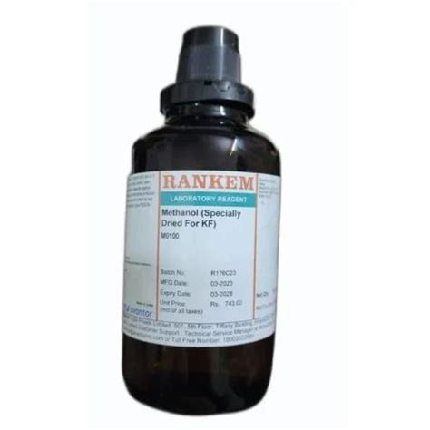 Methanol Specially Dried 500ml At ₹ 340litre Ghaziabad Id