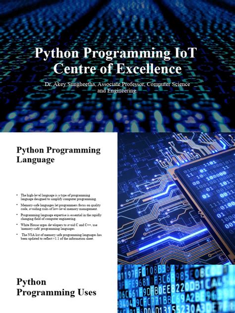 Python For Iot Coe Pdf Computer Programming Python Programming