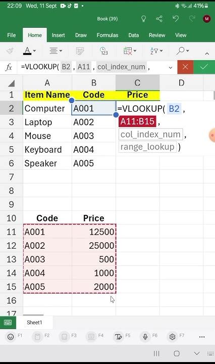 Excel Vlookup In Tamil Vlookup Exceltutorialtamil