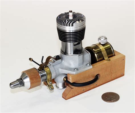 Kunze Single Cylinder K 35 Model Airplane Engine The Miniature Engineering Craftsmanship Museum