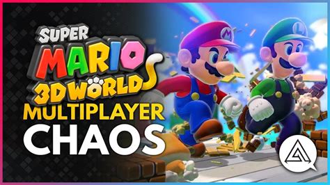 Super Mario 3d World Multiplayer Chaos With The Lads Youtube