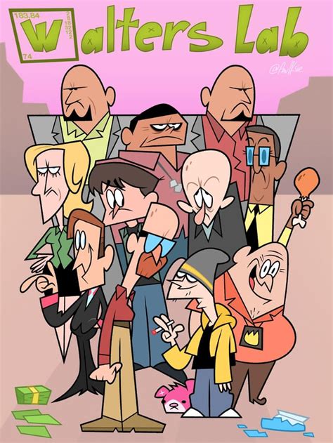 Breaking Bad X Dexters Lab Print I Made Ralternativeart