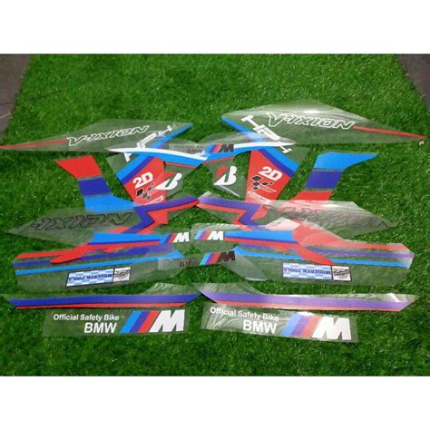 Jual Striping Sticker Transparan Vixion Nva Bmw Shopee Indonesia