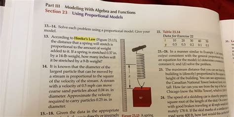 Solved Part III Modeling With Algebra And Functions Section Chegg Com