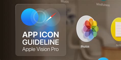 Apple Vision Pro App Icons Guideline Figma