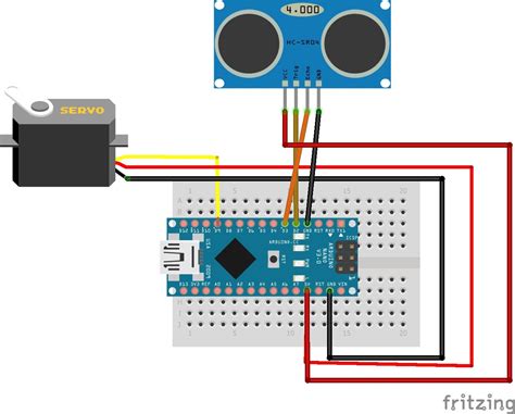 Smart Dustbin Using Arduino Project With Circuit Diagram Geekyelectronics