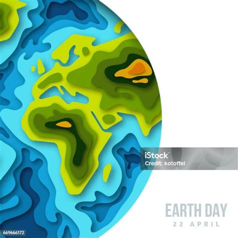 지구 행성 3d 종이 잘라 배너 지구본에 대한 스톡 벡터 아트 및 기타 이미지 지구본 세계지도 행성 지구 Istock