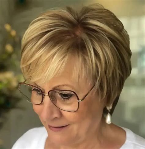 Wash And Wear Haircuts For Over With Glasses Less Time No Damage