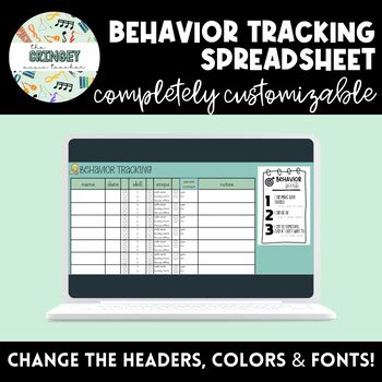 Results For Behavior Tracking Form Excel TPT