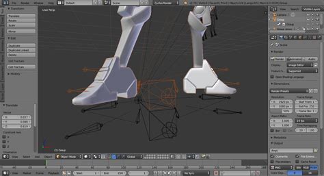 Link A Character With Armature Basics Interface Blender Artists Community