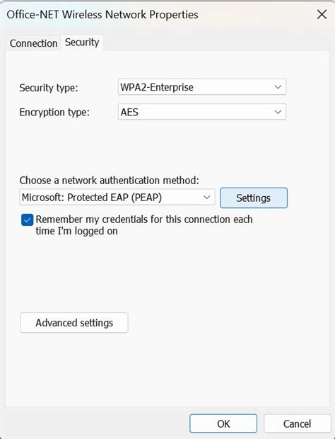 configure peap eap tls authentication for a windows device mist