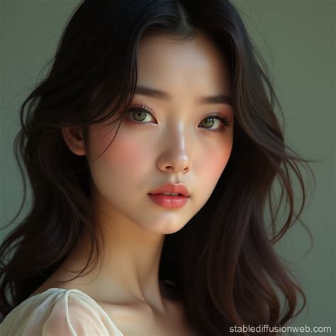 Captivating Portrait Of Voluptuous Korean Woman Stable Diffusion Online