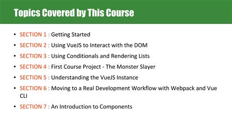 Web Development With Vuejs The Complete Guide Ppt