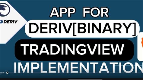 The Best Application For Derivbinary Tradingview Implementation Tobi Trueman Youtube