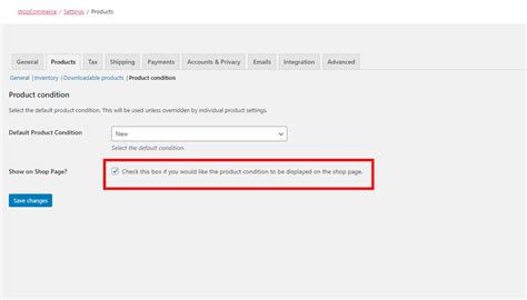 Using Product Condition For Woocommerce Documentation Woocommerce