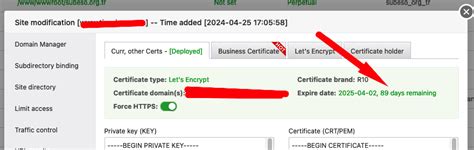 ssl problem aapanel free hosting control panel one click lamp lemp