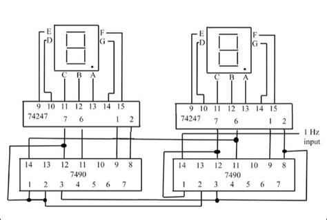 Ttl Digital Clock Circuit Diagram