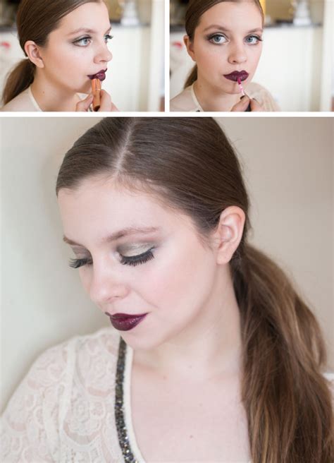 New Years Eve Makeup Champagne Smokey Eye And Bold Lip