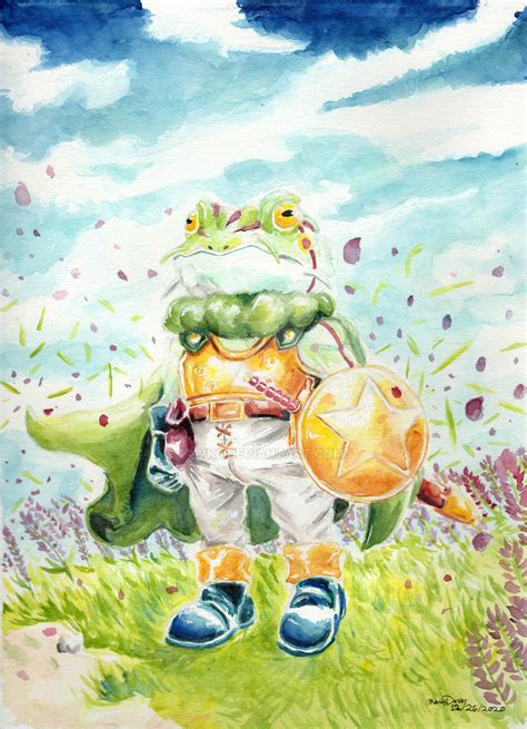 Chrono Trigger Frog By Vk6 On Deviantart