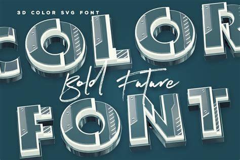 bold future color font masterbundles