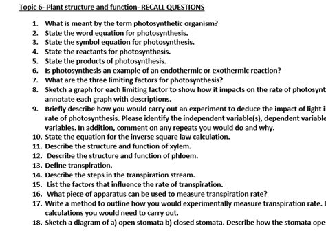 Gcse Biology Paper 2 Revision Pack Edexcel Teaching Resources