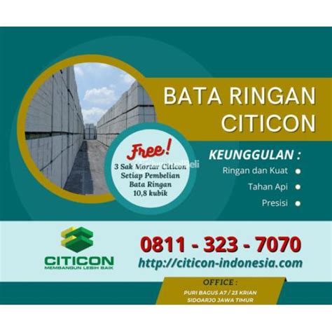 Distributor Bata Ringan Di Surabaya Tribun Jualbeli
