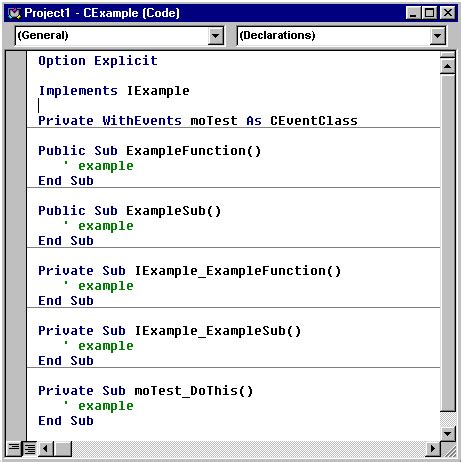 Visual Basic 6 0 Procedure Sort Add In Reflection IT