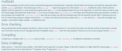 Solved Multiadd Some Of The Examples We Did In Class Involve