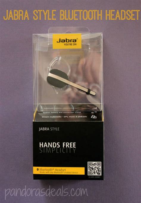 Jabra Style Multitasking With This Wireless Headset Pandora S Deals
