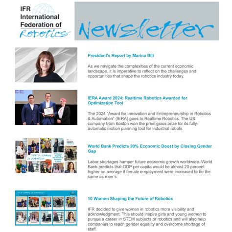 International Federation Of Robotics On Linkedin Worldrobotics Trends Robots Robotics