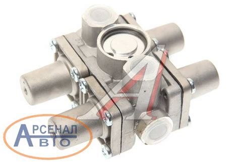 350-14-001 Клапан защитный 4-х контурный МАЗ, КамАЗ, ЗИЛ (гарантия 2 ...