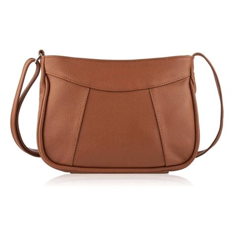 Paolo Peruzzi Dámská Kožená Kabelka Paul Peruzzi Z 54 Světle Hnědá