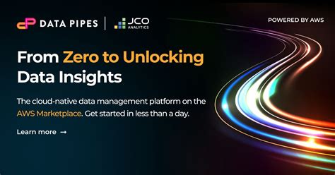 From Zero To Unlocking Data Insights Data Pipes Jco Analytics