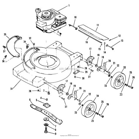 Bad boy mower parts diagram