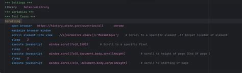 Rushikesh J On Linkedin Robot Framework Scrolling