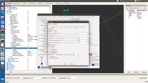 Autoware Access Gnss Pcd Map And Radar Point Cloud Are Not In The Same Plane