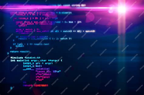 Premium Photo Abstract Dark Coding Texture With Text Programming And