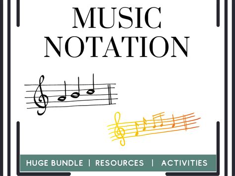 Musical Notation Teaching Resources