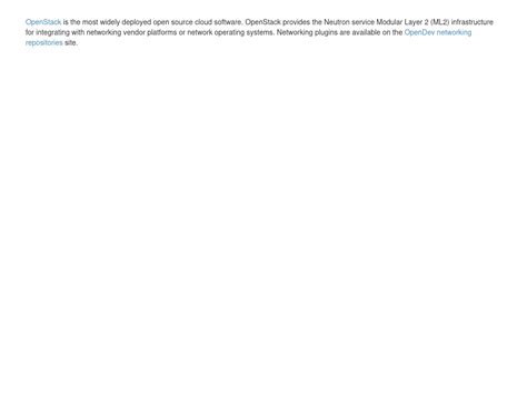 Openstack Dell Enterprise Sonic Integration With Openstack Dell Technologies Info Hub