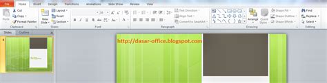 Pengenalan Dan Penjelasan Mengenai Menu Di PowerPoint Vandry99