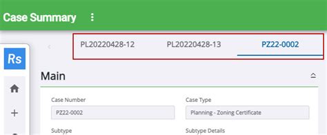 View Multiple Cases
