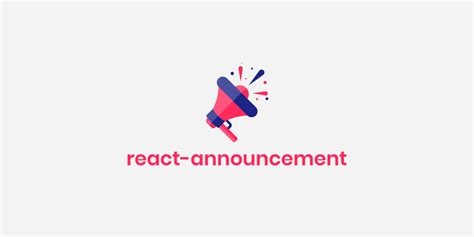Github Kristofferandreasen React Announcement 📣 Push Out Beautiful