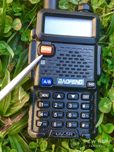 How To Use The Baofeng UV R For Squad Comms Pew Pew Tactical