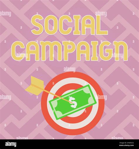 Writing Displaying Text Social Campaign Concept Meaning Use Social