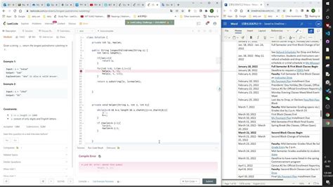 5 Longest Palindromic Substring 516 Long Palind Subsequence