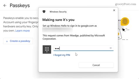 How To Create A Passkey For Your Google Account